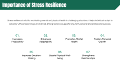 Stress Resilience PowerPoint and Google Slides Template - PPT Slides