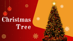 Free - Christmas Tree Presentation for PowerPoint and Google Slides - PPT Slides