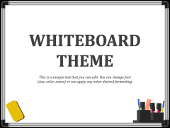 Free - Whiteboard Presentation Theme for PowerPoint and Google Slides