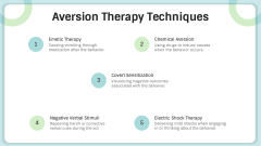 Aversion Therapy PowerPoint and Google Slides Template - PPT Slides