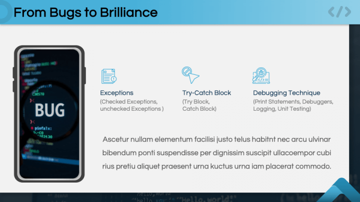 Free - Java Programming Workshop PowerPoint and Google Slides Template - PPT Slides