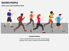 Racing People for PowerPoint and Google Slides - PPT Slides