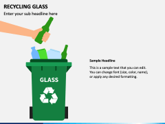 Recycling Glass for PowerPoint and Google Slides - PPT Slides