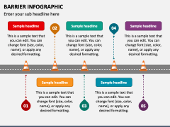 Barrier Infographic PowerPoint and Google Slides Template - PPT Slides