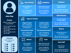 Social Media Canvas PowerPoint and Google Slides Template - PPT Slides