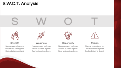 Abstract Red Theme for PowerPoint and Google Slides - PPT Slides