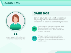 Free - Career Summary - About Me PowerPoint Template and Google Slides ...