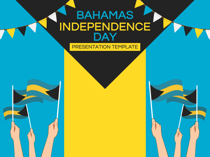 Free - Bahamas Independence Day PowerPoint Template and Google Slides Theme