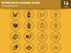 Workforce Planning Icons for PowerPoint and Google Slides - PPT Slides