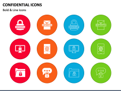 Confidential Icons for PowerPoint and Google Slides - PPT Slides