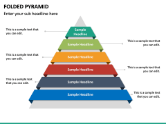 Folded Pyramid PowerPoint Template | SketchBubble