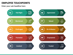 Employee Touchpoints PowerPoint and Google Slides Template - PPT Slides