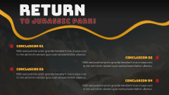 Free - Jurassic Park Theme for PowerPoint and Google Slides - PPT Slides