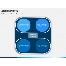 4 Agenda Points PowerPoint Template - PPT Slides