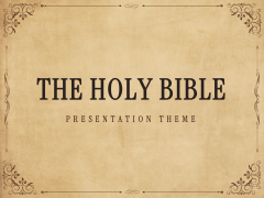 Free - Bible Presentation Theme for PowerPoint and Google Slides