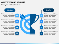 Objectives and Benefits PowerPoint and Google Slides Template - PPT Slides