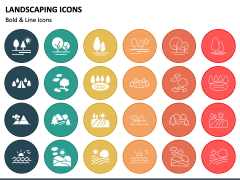 Landscaping Icons for PowerPoint and Google Slides - PPT Slides