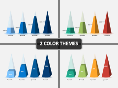 Pyramid Chart (Data Driven) for PowerPoint and Google Slides - PPT Slides