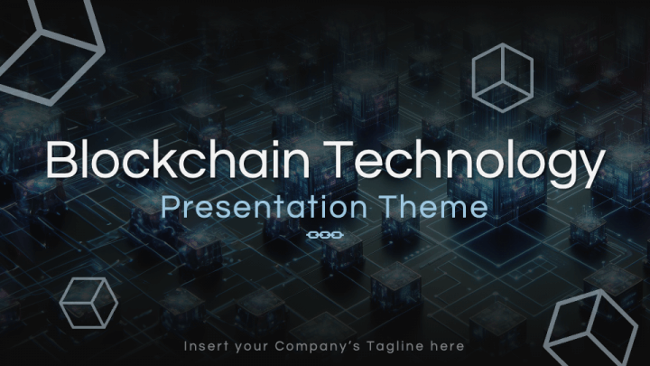 Blockchain Technology Theme for PowerPoint and Google Slides - PPT Slides