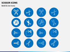 Scissor Icons for PowerPoint and Google Slides - PPT Slides