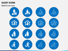 Guest Icons for PowerPoint and Google Slides - PPT Slides