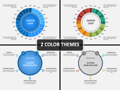 24 Hour Loop PowerPoint and Google Slides Template - PPT Slides