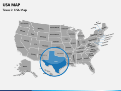 Texas Map for PowerPoint and Google Slides - PPT Slides