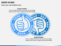 Good Vs Bad PowerPoint and Google Slides Template - PPT Slides