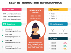 Self Introduction Infographics for PowerPoint and Google Slides - PPT ...