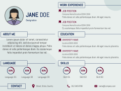 Client Profile PowerPoint and Google Slides Template - PPT Slides