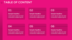Pink Background Theme for PowerPoint and Google Slides - PPT Slides