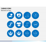 Aged Care Icons PowerPoint Template - PPT Slides | SketchBubble