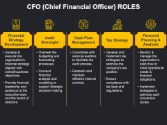 CFO Roles PowerPoint and Google Slides Template - PPT Slides