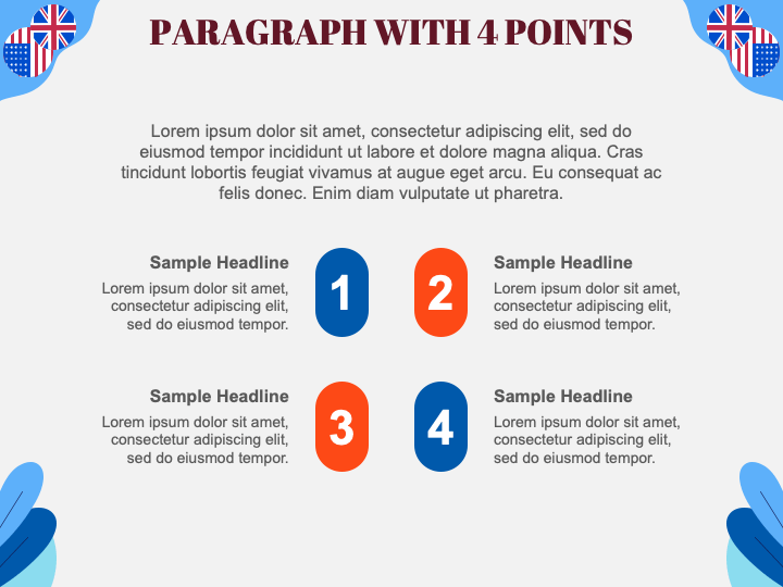 Free - English Language Day PowerPoint Template and Google Slides Theme