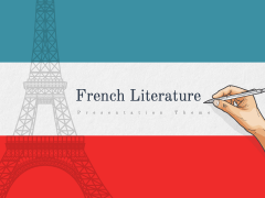 Free - French Literature Presentation Theme for PowerPoint and Google ...