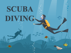 Free - Scuba Diving PowerPoint Template and Google Slides Theme