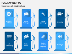 Fuel Saving Tips PowerPoint and Google Slides Template - PPT Slides