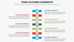 Team Accomplishments PowerPoint and Google Slides Template - PPT Slides
