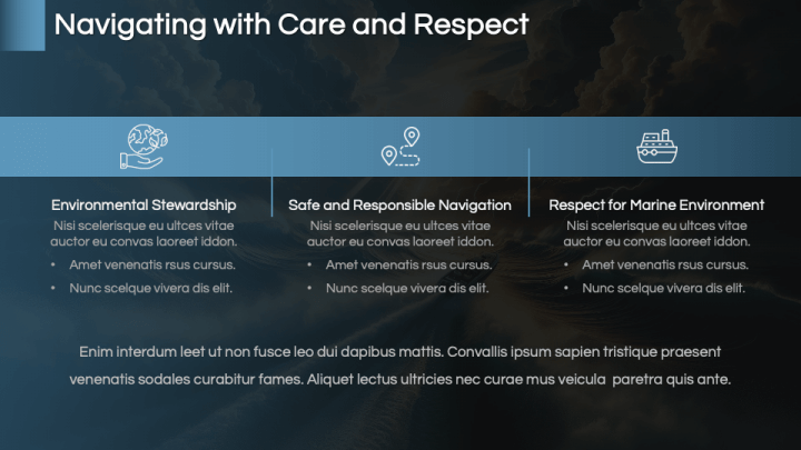 Free - Sailing Presentation Theme for PowerPoint and Google Slides