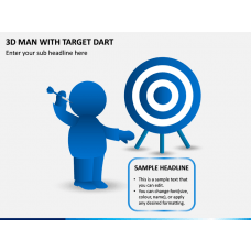 PowerPoint 3d Man With Binocular