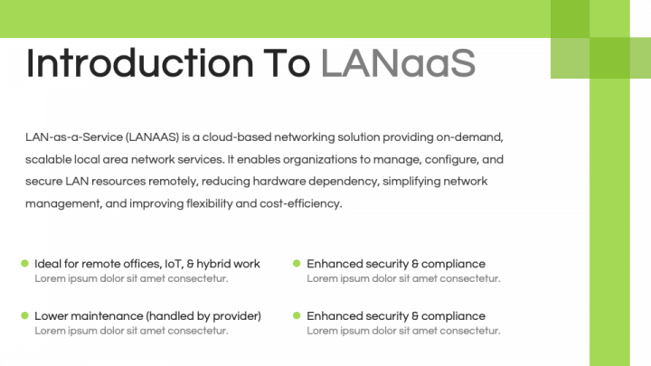LAN-as-a-service (LANaaS) PowerPoint and Google Slides Template - PPT ...