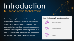 Technology in Globalization PowerPoint and Google Slides Template - PPT ...
