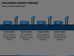 Challenges Hurdles Timeline PowerPoint and Google Slides Template - PPT ...