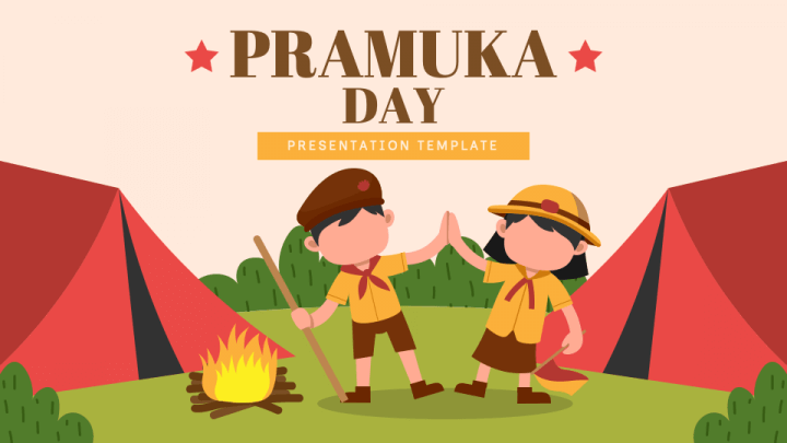 Free - Pramuka Day PowerPoint and Google Slides Template - PPT Slides