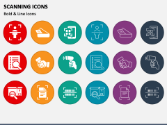 Scanning Icons for PowerPoint and Google Slides - PPT Slides