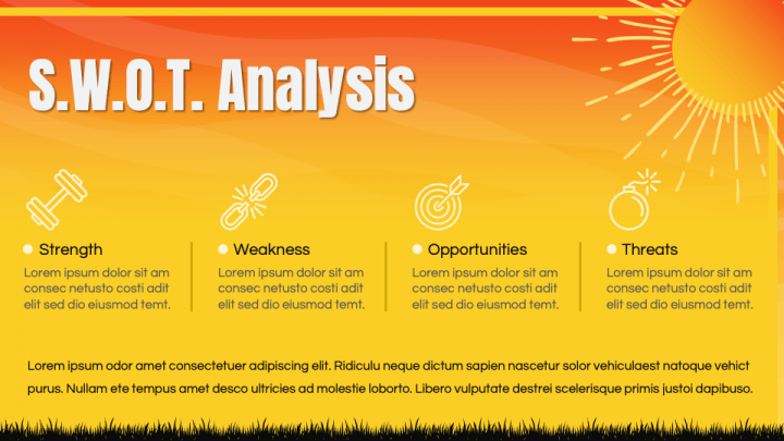 Sun Theme for PowerPoint and Google Slides - PPT Slides