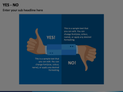 Yes or No PowerPoint and Google Slides Template - PPT Slides