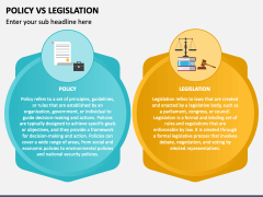 Policy Vs Legislation PowerPoint and Google Slides Template - PPT Slides