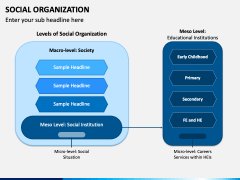 Social Organization PowerPoint and Google Slides Template - PPT Slides