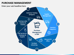 Purchase Management PowerPoint and Google Slides Template - PPT Slides